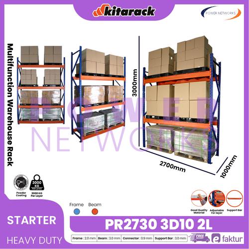 Jual KITARACK Rak Palet 3 TON Pallet Rack Heavy Duty Panjang : 2.7M ...