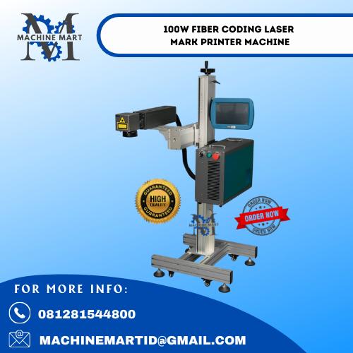 Jual 100 W Fiber Coding Laser Mark Printer Machine - Kota Tangerang ...