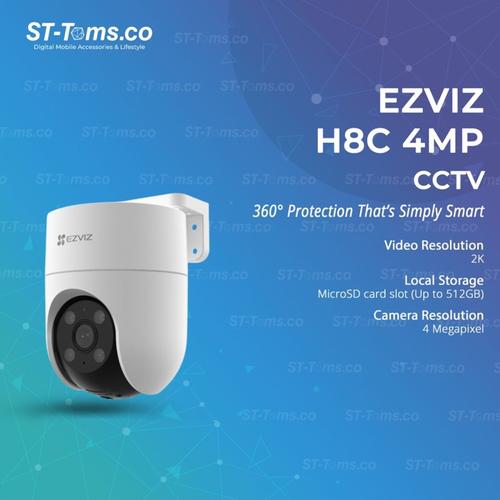 Promo Ezviz H8C 4MP 2K Outdoor CCTV Pan & Tilt Wifi IP Camera Auto ...