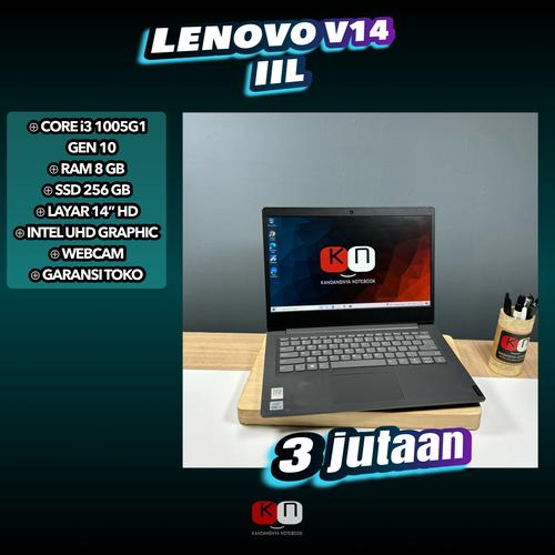 Jual LENOVO V14 IIL CORE i3 1005G1 GEN 10 RAM 8GB SSD 256GB 14INCH slim - Kota Bandung ...