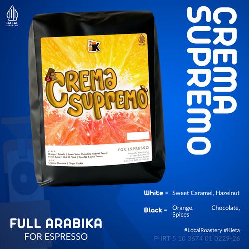 Promo Kopi Crema Supremo Espresso Blend 1kg - 100% Arabika - Giling ...