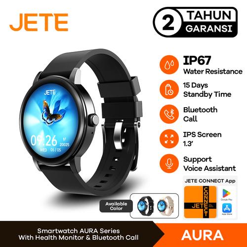 Promo JETE AURA Smartwatch IP67 + 100 Sport Mode with Wireless Charging ...