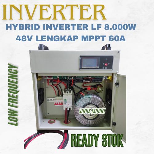 Jual Box panel inverter lengkap trafo 8000w low frequency lengkap ats ...