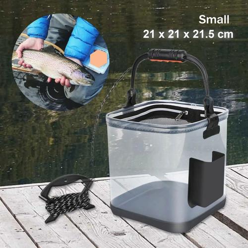 Jual Ember Pancing Transparan Lipat Ember Ikan Hidup Alat Kotak ...