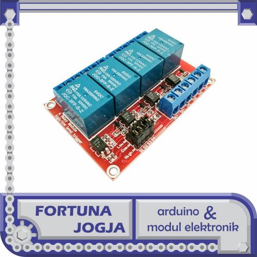 Jual Modul Relay 4 Channel 24V Hi-Lo Input Optocoupler - Kab. Bantul ...