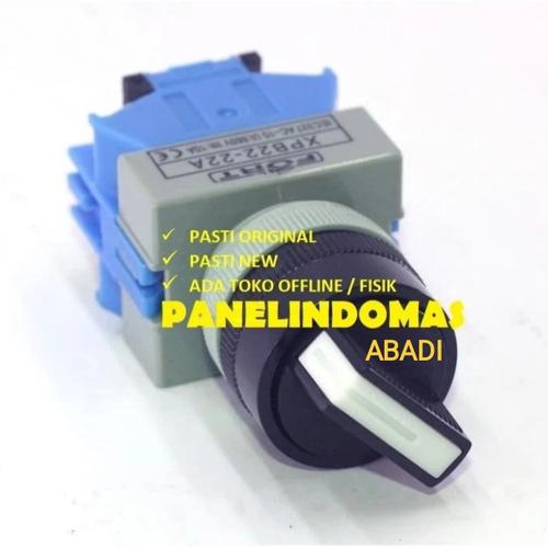 Jual SELECTOR SWITCH 22MM 3POSISI XPB22-22A-11X/31 3 POSISI FORT ...