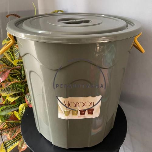 Jual EMBER PLASTIK MAROON UKURAN 50 LITER / EMBER BESAR/TUTUP - Kota ...
