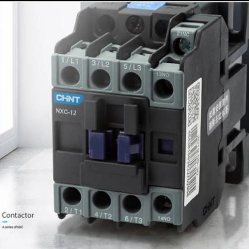 Jual Kontaktor Chint NXC-12 220V 3P 5.5kw 12A NXC12 NXC Coil 220VAC ...