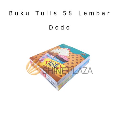 Jual Buku Tulis Sekolah Anak Dodo 58 Lembar 1 Buah By SIDU Sinar Dunia ...