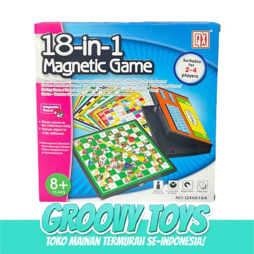 Promo Ular Tangga 18 in 1 - Board Game Mainan Keluarga Edukasi QX6618A ...