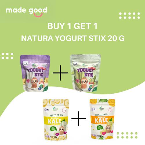 Jual Natura Select Premium Freeze Dried Yogurt Stix Snack Bayi 20 G - Mango & Bana - Jakarta ...