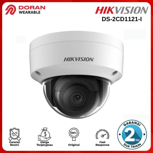 Promo CCTV HIKVISION Dome Indoor 2MP DS-2CD1121-I Fixed Dome Network Camera Cicil 0% 3x ...