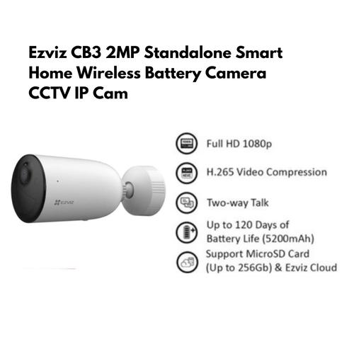 Jual Ezviz CB3 2MP Standalone Smart Home Wireless Battery Camera CCTV ...