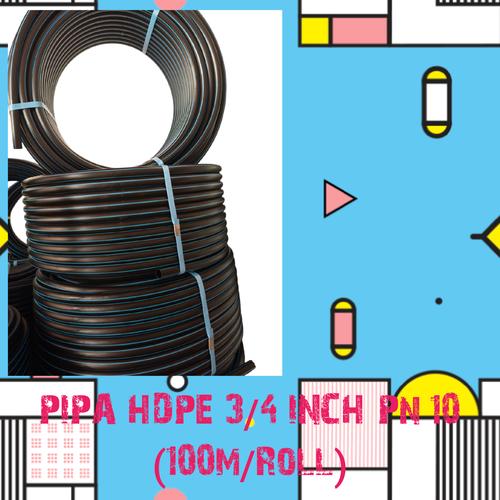 Jual PIPA HDPE 3/4 INCH Pn 10 (100m/Roll) - Kab. Bogor - CV. Energi ...