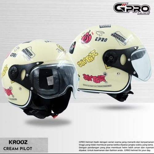 Jual Helm CG Pilot Bogo Dewasa Ori Classic Full Leher Dewasa Warna ...