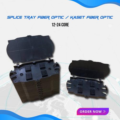 Jual Kaset Splice Tray 12-24 core / Splice Tray Fiber Optic 12 Core ...