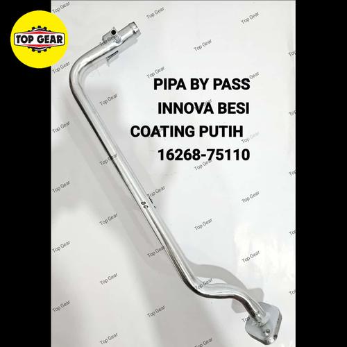 Jual Pipa By Pass Besi TOYOTA INNOVA HILUX BENSIN Besi Coating Putih// Pipa Air Radiator by pass ...