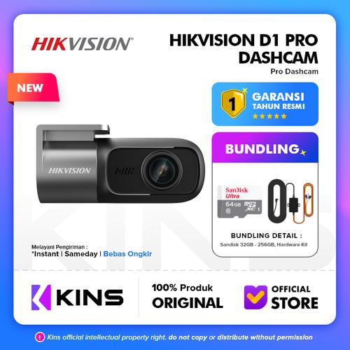 Promo Hikvision D1 PRO Dash Camera for Car with Full HD 1440p Resolution | Ultra-Wide View | 360 ...
