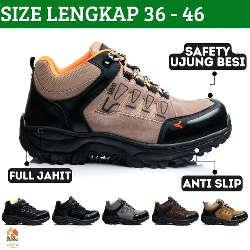 Promo Sepatu Lavio Elektra Sepatu Safety Pria Wanita Ukuran 36 37 45 46 ...