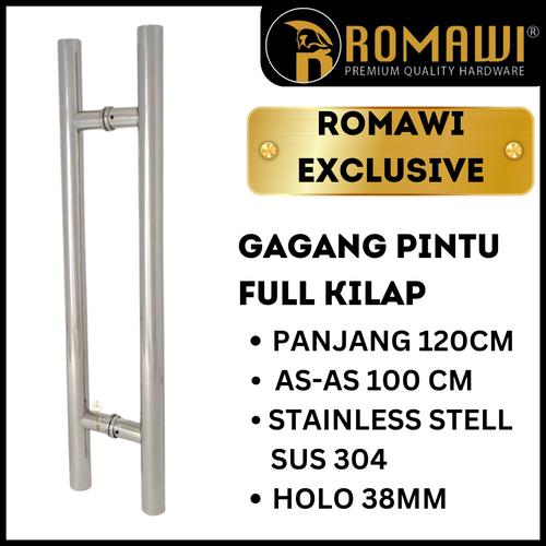 Jual PULL GAGANG PEGANGAN HANDLE PINTU TARIK KACA SUSUN KOTAK BULAT ...
