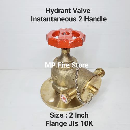 Jual FIRE ANGLE HYDRANT VALVE 2 50 MM INSTANTANEOUS JOHN MORRIS DUAL 2 ...