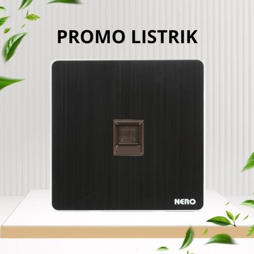 Jual NERO SAKLAR OUTLET LAN DATA CAT6 TITANIUM V11PCA-B BLACK - Jakarta ...