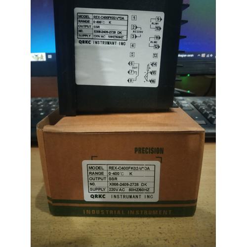 Jual PID Rex C400 C-400 Output SSR Temperature Thermostat Thermocouple ...