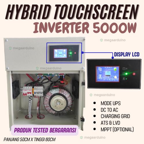 Jual INVERTER HYBRID LF 5.000W 48V LF INVERTER BOX PANEL - Tanpa MPPT ...
