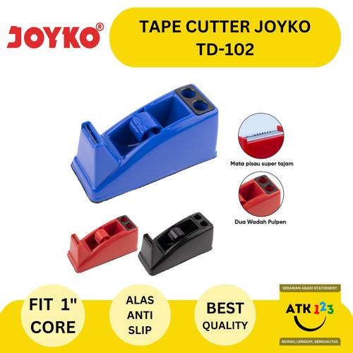 Jual Tape Dispenser / Tempat Cutter Isolasi Roll Kecil Merk Joyko TD ...