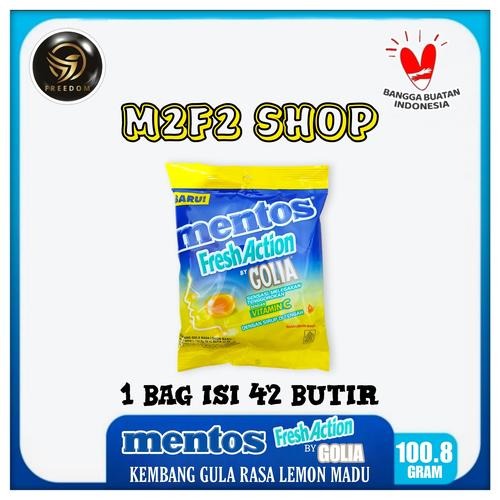 Jual Mentos Fresh Action By Golia Candy Bag | Permen Kembang Gula Rasa ...