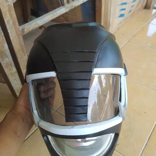 Jual helm cosplay custom karakter power ranger black - Kab. Klaten ...