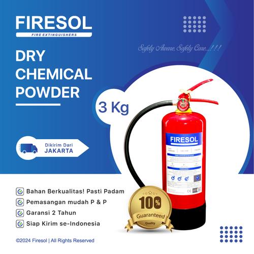 Jual APAR 3KG FIRESOL - Alat Pemadam Api Ringan - Fire Extinguisher - Jakarta Barat - Fire ...