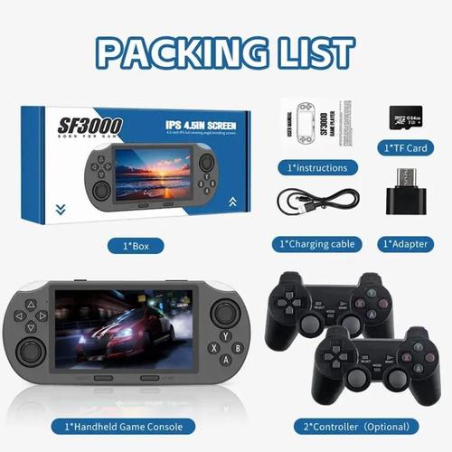 Jual New SF3000 Upgrade Version Retro Handheld Video Game Console ...