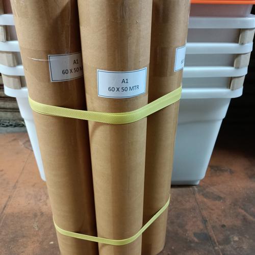 Jual Kertas HVS Plotter A1 ukuran khusus 60 cm x 50 meter tebal 80 gram ...