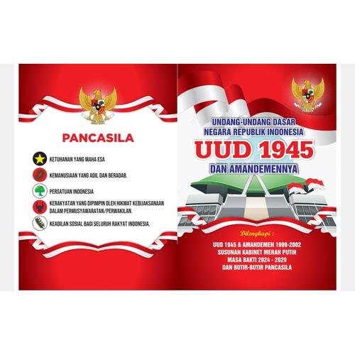Jual Buku Undang Undang Dasar 1945 / Buku UUD 45 Kecil A6 - Kab ...