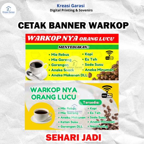 Jual Print Cetak Banner Spanduk Warkop Warmindo Caffe Shop bahan Flexy ...