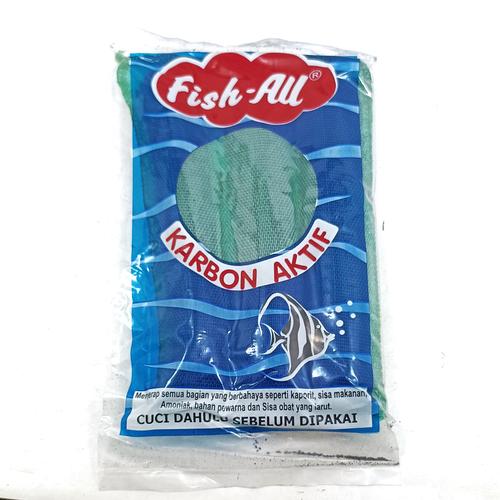 Jual Carbone Active FISH ALL pendek karbon aktif media Filter aquarium ...
