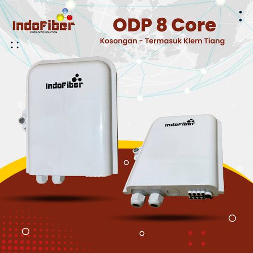 Jual INDOFIBER ODP 8 CORE / ODP Optical Distribution Point 8 PORT ...