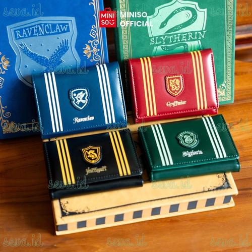 Promo Dompet Lipat Miniso x Harry Potter Foldable Wallet Desain Label ...