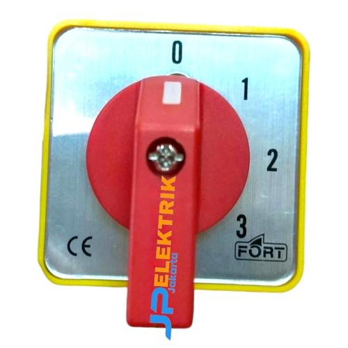 Jual Change Over Switch 4 Posisi 0-1-2-3 1P / 2P / 3P SFT20-4-1/2/3 ...