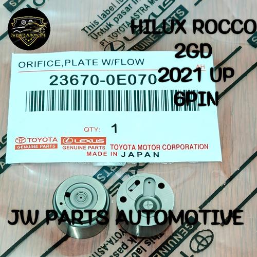Jual CONTROL VALVE INJECTOR HILUX ROCCO 2GD 6 PIN 2021 UP ORIFICE ...