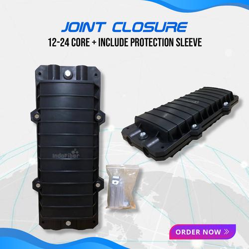 Jual Joint Closure 12 - 24 CORE / MINI CLOSURE Fiber Optic 24 core - 12 ...