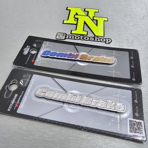Jual SATUAN EMBLEM LOGO COMBI BRAKE P TITANIUM VIETNAM - TITANIUM - Kab ...