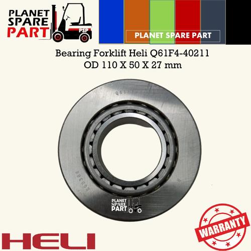 Jual Roller mast Bearing Forklift Heli OD 110 X 50 X 27 mm PN Q61F4 ...