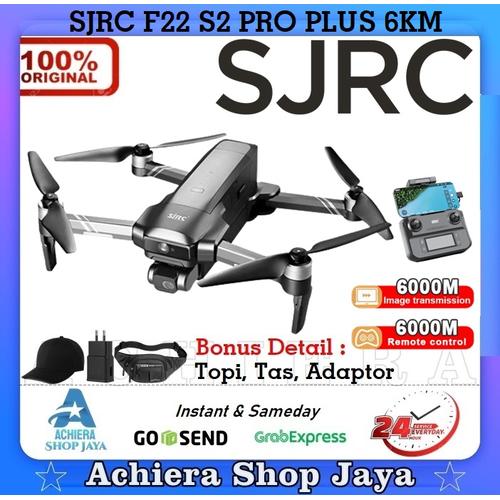 Promo Drone SJRC F22 S2 Pro Plus 4K PRO PTZ 6KM Version EIS vs SJRC ...