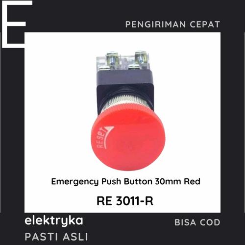 Promo FORT Emergency Push Button 30mm Red RE 3011-R - Jakarta Pusat ...