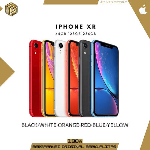 Jual iPhone XR 256GB/128GB/64GB Second Mulus 100% original - Hitam ...