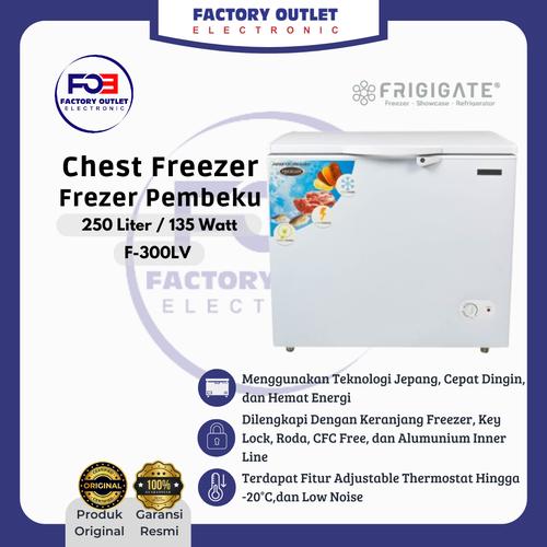Jual FRIGIGATE F-300LV F 300 LV Chest Freezer Kulkas Pembeku 250 Liter ...
