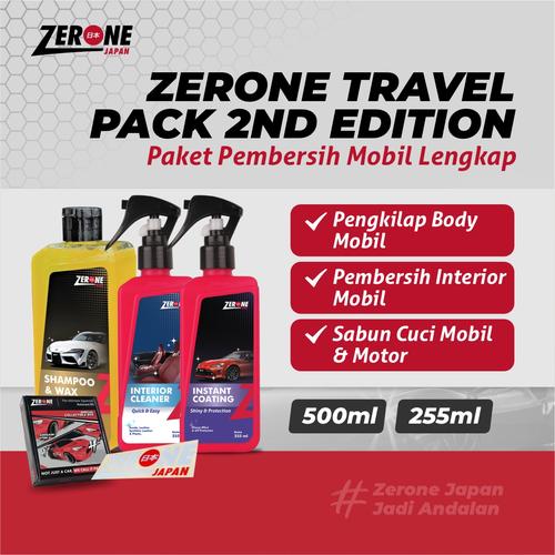 Promo Zerone Paket Travel Pack Instan Coating Interior Cleaner Shampoo ...