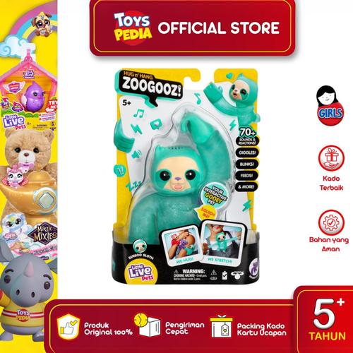 Promo Mainan Interaktif Plush Squish Little Live Pets Hug n' Hang ...